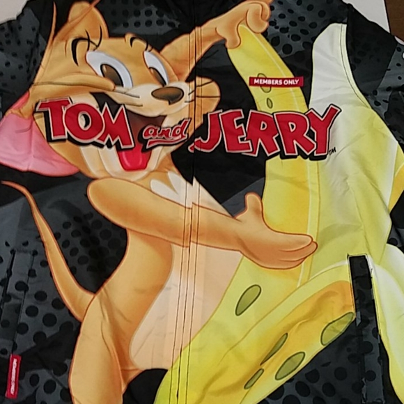 Members Only | Jackets & Coats | Brand New Men Tom And Jerry Jacket ...